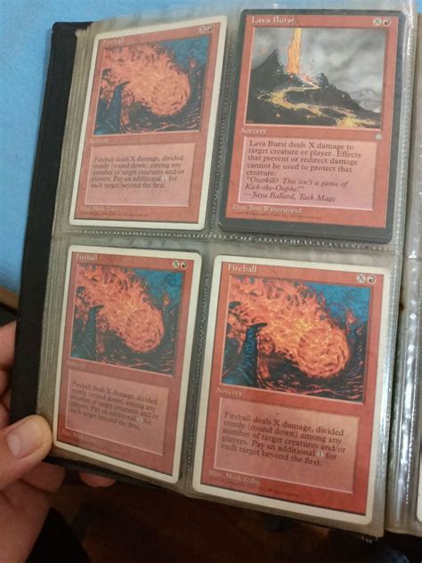 Fireball Mtg Card Hobbies And Toys Toys And Games On Carousell