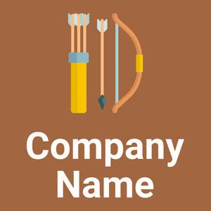 Bow And Arrow Logo Maker Free Logo Design
