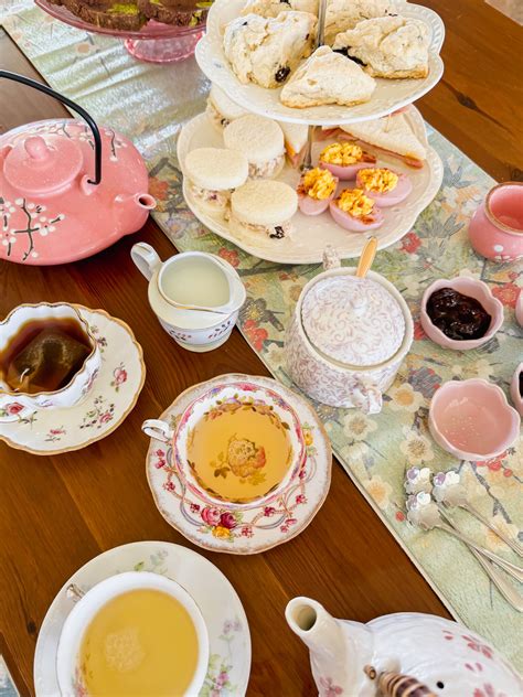 Cherry Blossom Afternoon Tea Marshmallows And Margaritas