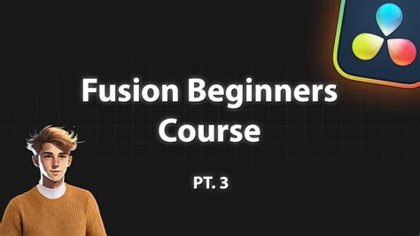 FUSION Beginners Course PT TEXT Node DaVinci Resolve YouTube