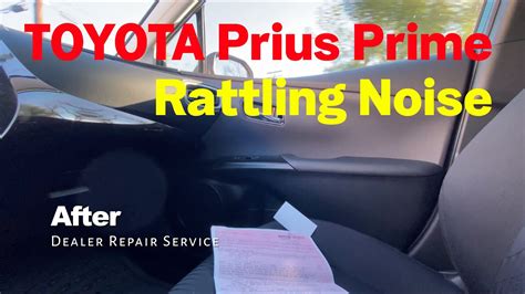 Toyota Prius Prime Rattling Noise Update Youtube