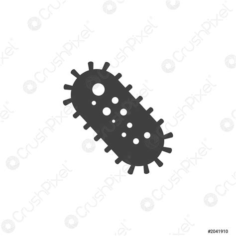 Virus Vector Illustration Icon Stock Vector 2041910 Crushpixel