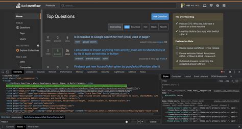 Html Is It Possible To Google Search For Href Links Used In Page Stack Overflow