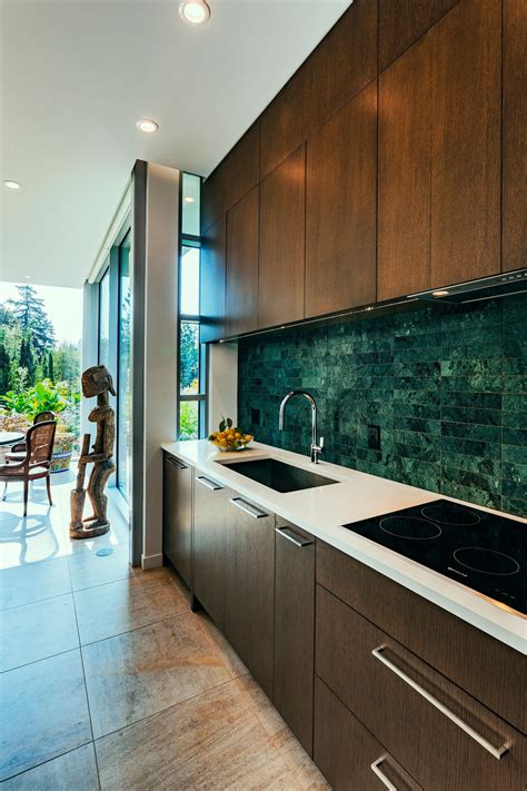 29 Dramatic Kitchen Backsplash Dark And Moody Desings Green