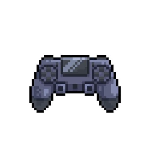 Premium Vector Stick Controller In Pixel Art Style