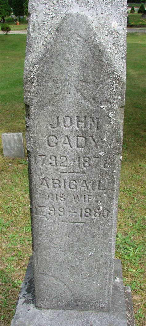 Abigail Fifield Cady 1799 1883 Find A Grave Memorial