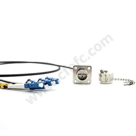 4 Core Odc Plug Socket To Lc Fiber Optical Patch Cord Cable Assembly