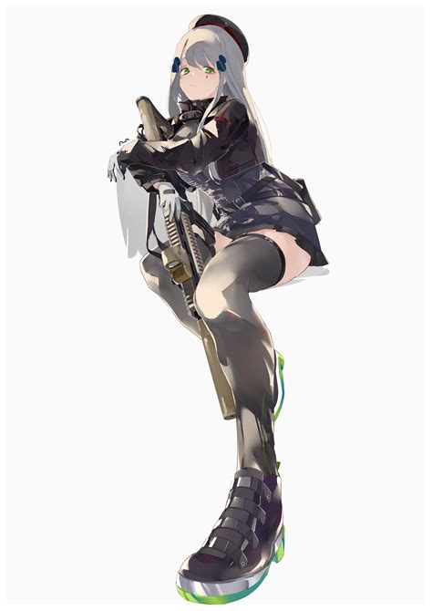 Sutekina Awa Hk416 Girls Frontline Girls Frontline Absurdres