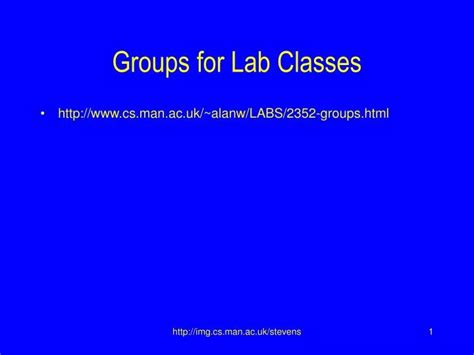 Ppt Groups For Lab Classes Powerpoint Presentation Free Download