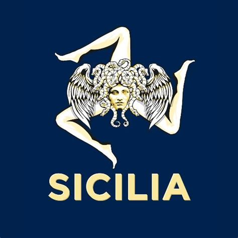 Sicilian Flag Trinacria