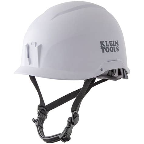 J Harlen Co Klein Type 1 Non Vented Class E Safety Helmet White 60145
