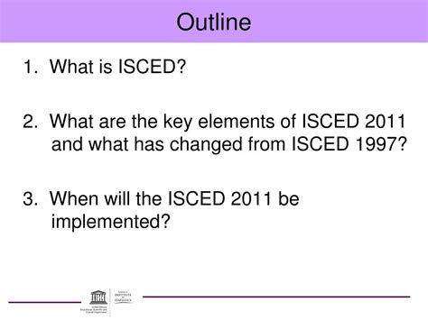 Ppt International Standard Classification Of Education Isced 2011 Powerpoint Presentation
