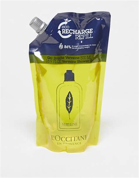 Loccitane Verbena Shower Gel Refill 500ml Asos