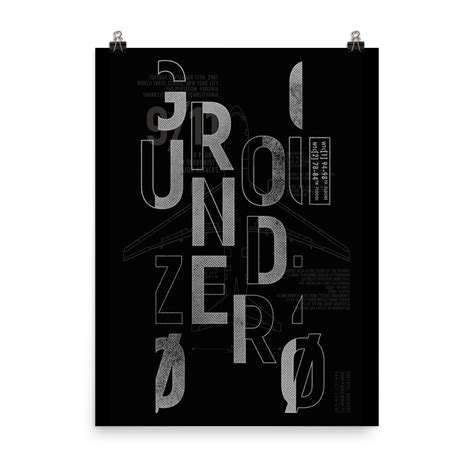 Ground Zero Poster Paint It Black Poster Store