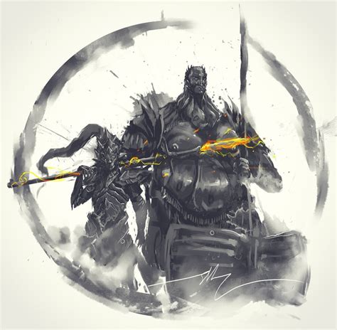 Dragon Slayer Ornstein And Executioner Smough Dark Souls And 1 More