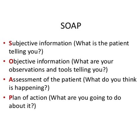 First Aid Cpd Soap 👀⠀ ⠀ Soap Is A Medical Acronym Used To Remember And Organize Patient Notes