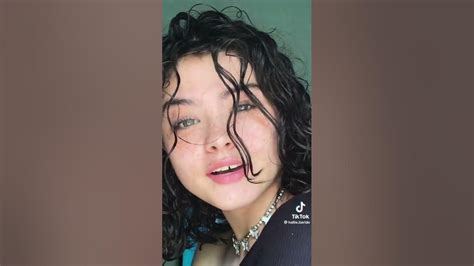 Very Sexy Girl Hallie Barido With Pretty White Face N Beautiful Green Eyes Licks Her Lips And