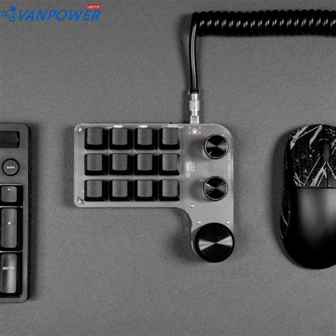 Programmable Customized Keyboard 12 Key 3 Knob3 Key 1 Knob Bluetooth Keyboard High Precision
