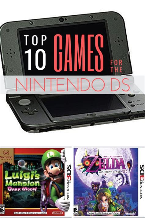 Top 10 Nintendo Ds Games