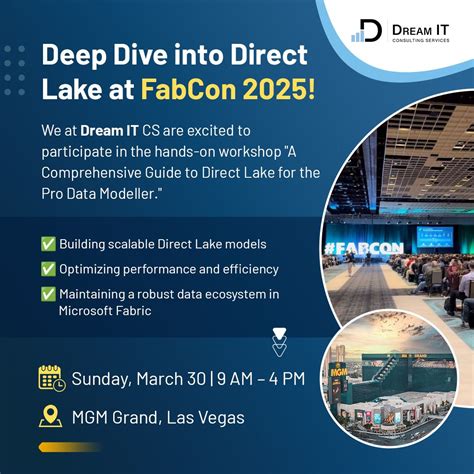 Fabcon2025 Microsoftfabric Directlake Dataanalytics Dreamit