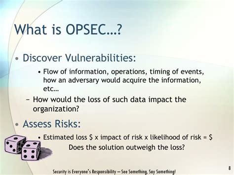Ppt Introduction To Operations Security Opsec Powerpoint