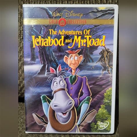 Walt Disney Media The Adventures Of Ichabod And Mr Toad Disney Dvd