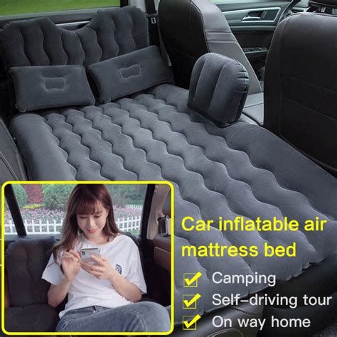 Colchão De Ar Do Banco Traseiro Carro Para Suv Sedan Travel Camping Shopee Brasil