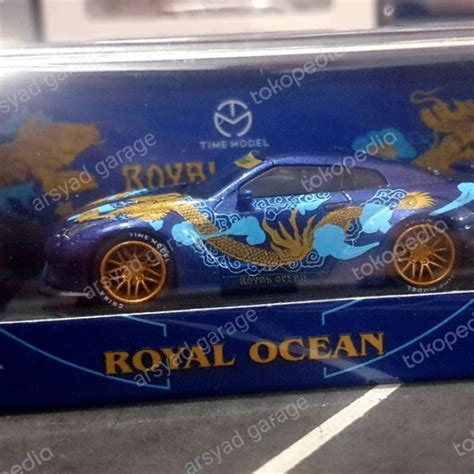 Jual Diecast Time Model Nissan Gtr R35 Duck Tail Royal Ocean Segel Di