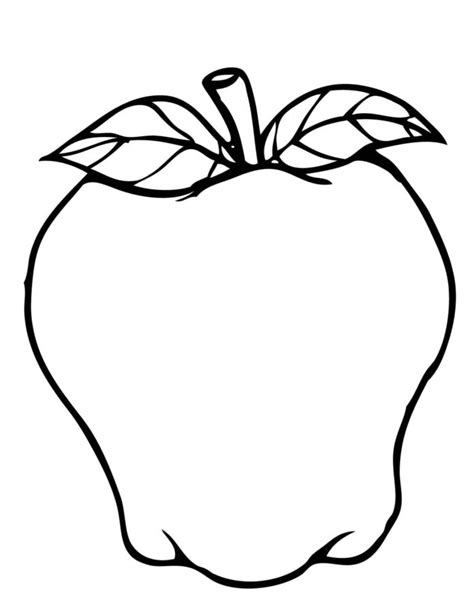 Mela Pera Da Colorare Scarica Stampa O Colora Subito Online