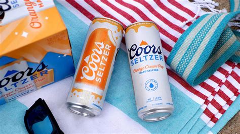 Coors Unveils Orange Cream Pop Hard Seltzer Ice Cream Thats Infused