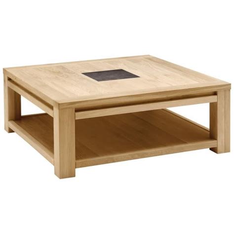 Table Basse Carree Chene