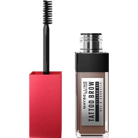 Maybelline New York Tattoo Brow 36H Styling Gel 255 Soft Brown ...