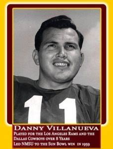 New Mexico Sports Hall Of Fame Danny Villanueva