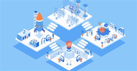 Science Center Isometric Concept Illustrations Ft 3d And Isometry Envato