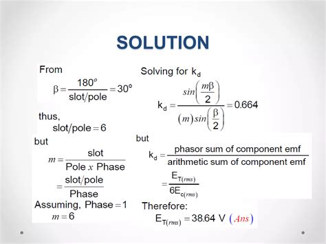 5 Pitch Factor Distribution Factor Pdf