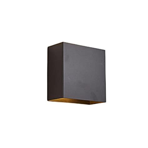 Aluminum Minimalist Style Led 6w Cube Wall Light For Bedroom Wall