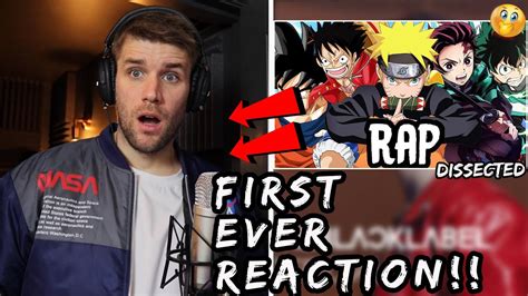 Rapper Reacts To Shonen Jump Rap Cypher Rustage Ft Nlj Dps Cdawgva And More First Reaction