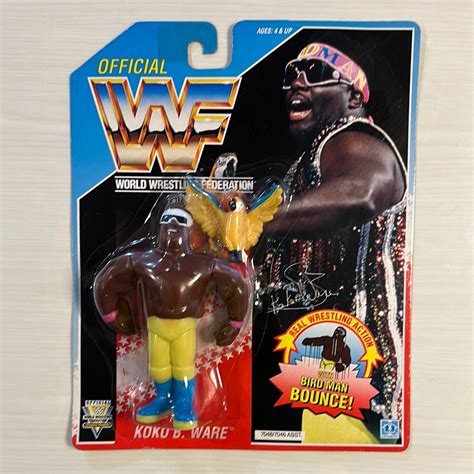 Koko B Ware Series 3 Wwf Hasbro Retrofigure