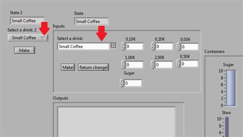 Solved How To Use Combo Box Items From Cluster To Connect Into Case