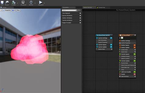 why is my particle system with an additive blend material disappearing