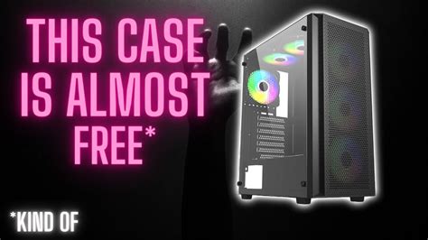 This Pc Case Is Almost Free Hellcrack Hcs255 Argb Gaming Case Review