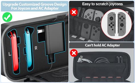 Switch Oled Carrying Case Compatible With Nintendo Switcholed Model