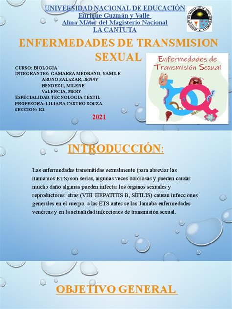 Enfermedades De Transmision Sexual Pdf Infección Transmitida
