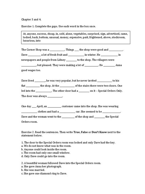 Meet Me In Istanbul Chapter 3 And 4 Exercises Pdf