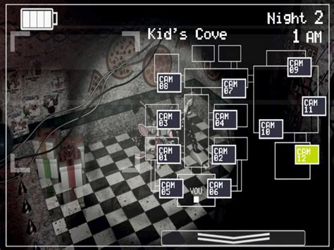 Pin On Fnaf2 Map