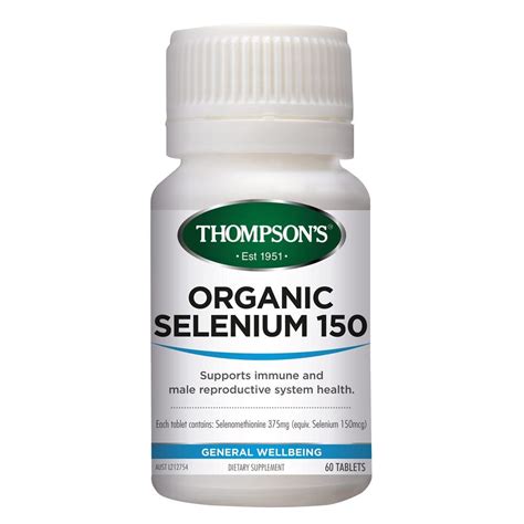Organic Selenium 150mcg 60 Tablets Nikita Naturals Australia Organic Selenium 150mcg 60 Tablets Nikita Naturals Australia