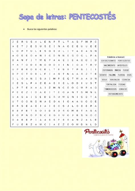 Sopa De Letras Free Interactive Worksheets 5642169
