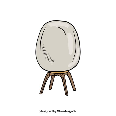 Cylinder Table Lamp Clipart Vector Free Download