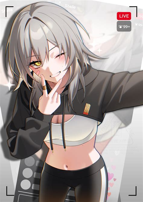 Trailblazer And Stelle Honkai And More Drawn By Bechu Danbooru