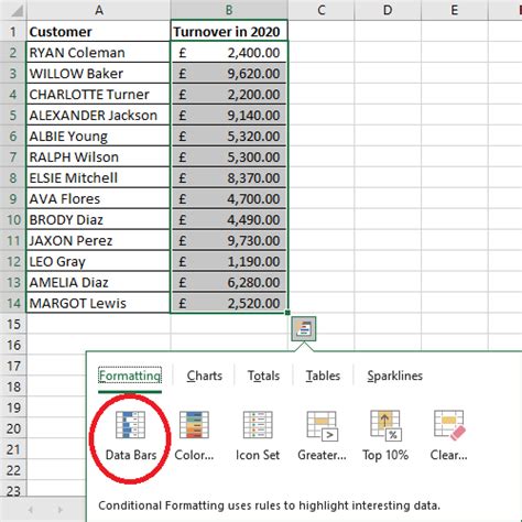 Excel Course Conditional Formatting